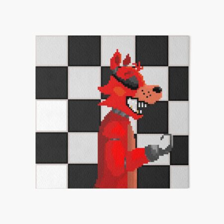 "Foxy Pixelart" Art Board Print for Sale by meowvelousart | Redbubble