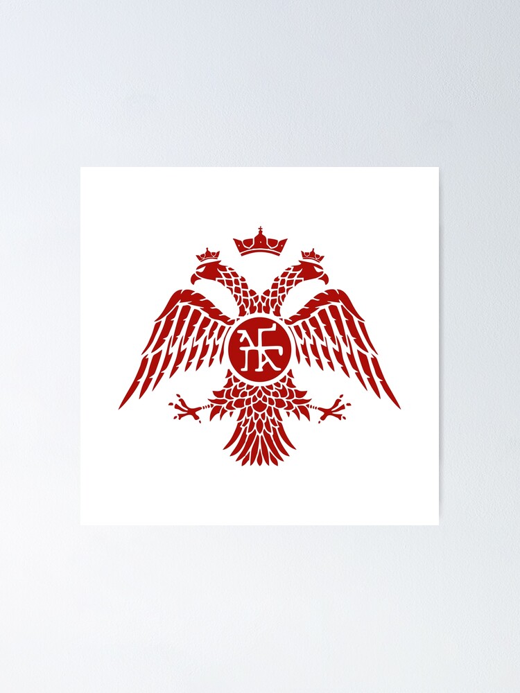 "Roman Byzantine Flag " Poster for Sale by CoroataWorks | Redbubble