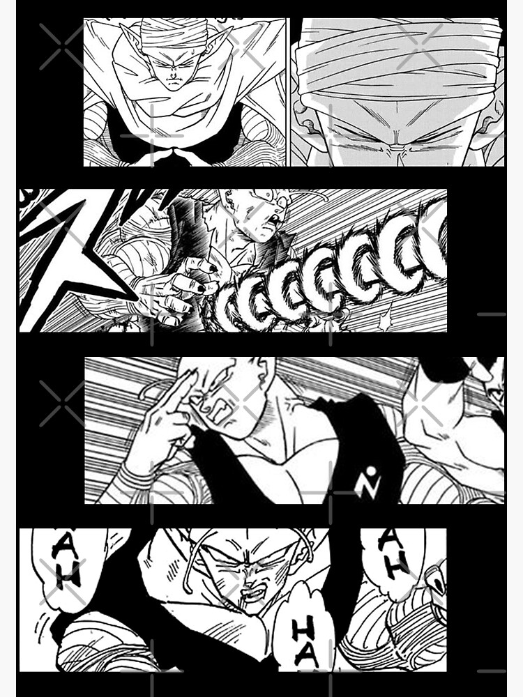 "Piccolo Dragon Ball Doragon Boru Manga Panel Design" Poster for Sale ...