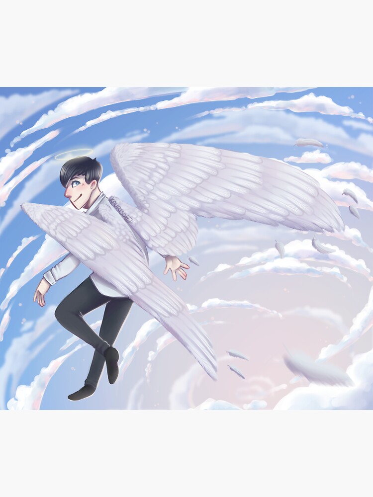 "Phil is an angel confirmed" Sticker by MezaVe | Redbubble