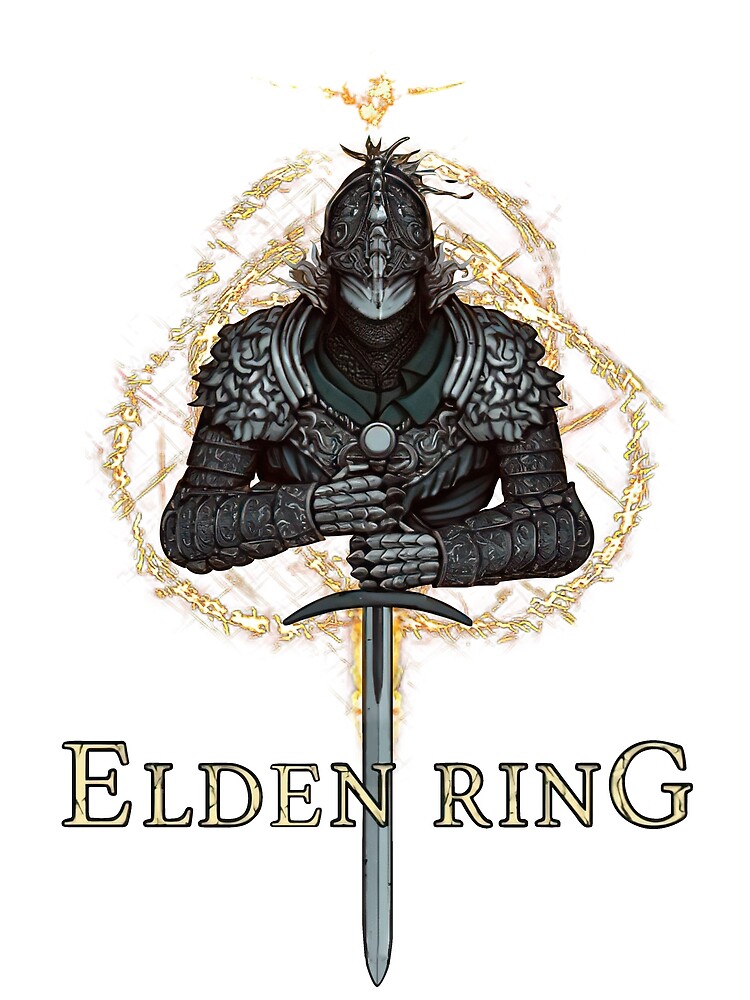 "Elden Ring Warrior With Sword" Poster by chanchan79 | Redbubble