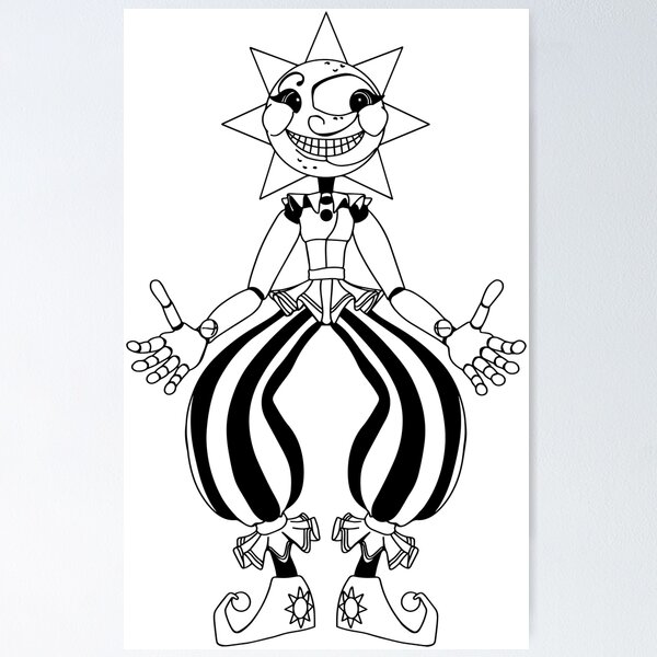 "Copy of MoonDrop fnaf" Poster for Sale by AngelZalez | Redbubble