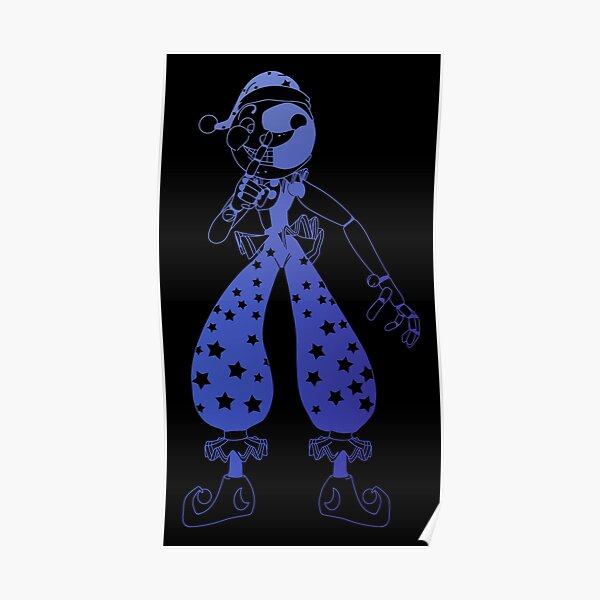 "MoonDrop fnaf" Poster for Sale by AngelZalez | Redbubble