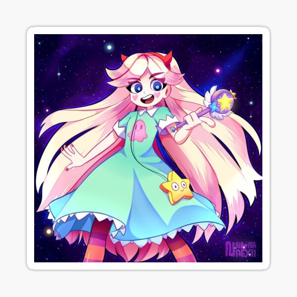 "Star Butterfly" Sticker by Osterhagen | Redbubble