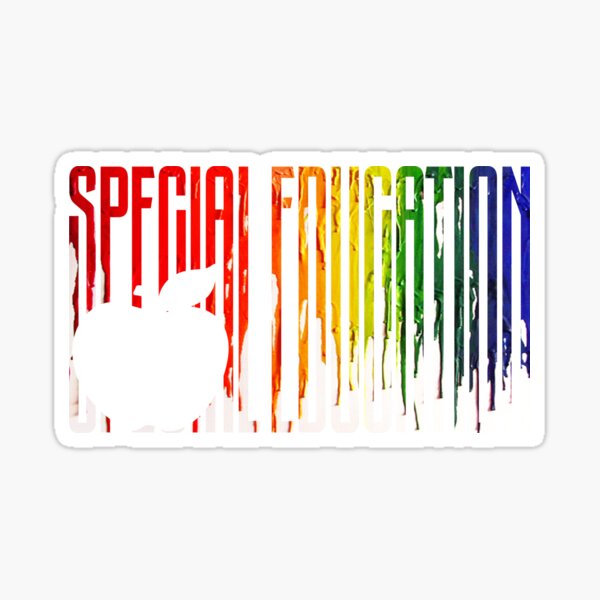 "special education ART" Sticker by WayneWilliam | Redbubble