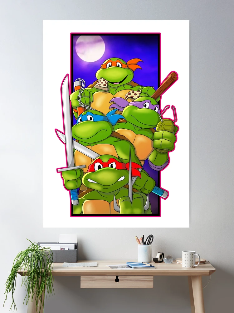 Teenage Mutant Ninja Turtles 1980 S Poster