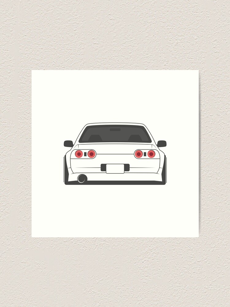 "Basic R32 GTR Skyline JDM" Art Print for Sale by Connor03Designs ...
