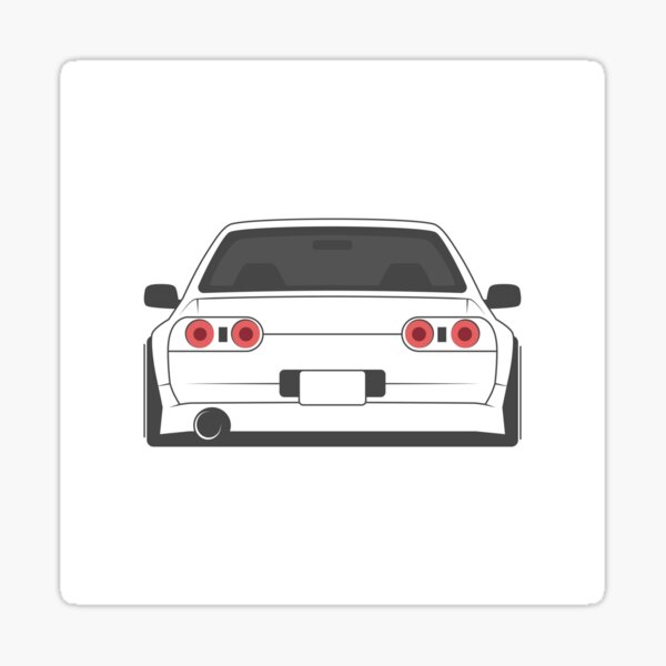 "Basic R32 GTR Skyline JDM" Sticker by Connor03Designs | Redbubble