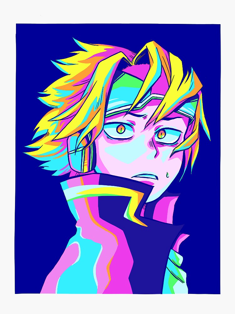 "BNHA Kaminari Denki Panel Redraw Chapter 263 " Sticker by ging-ler ...
