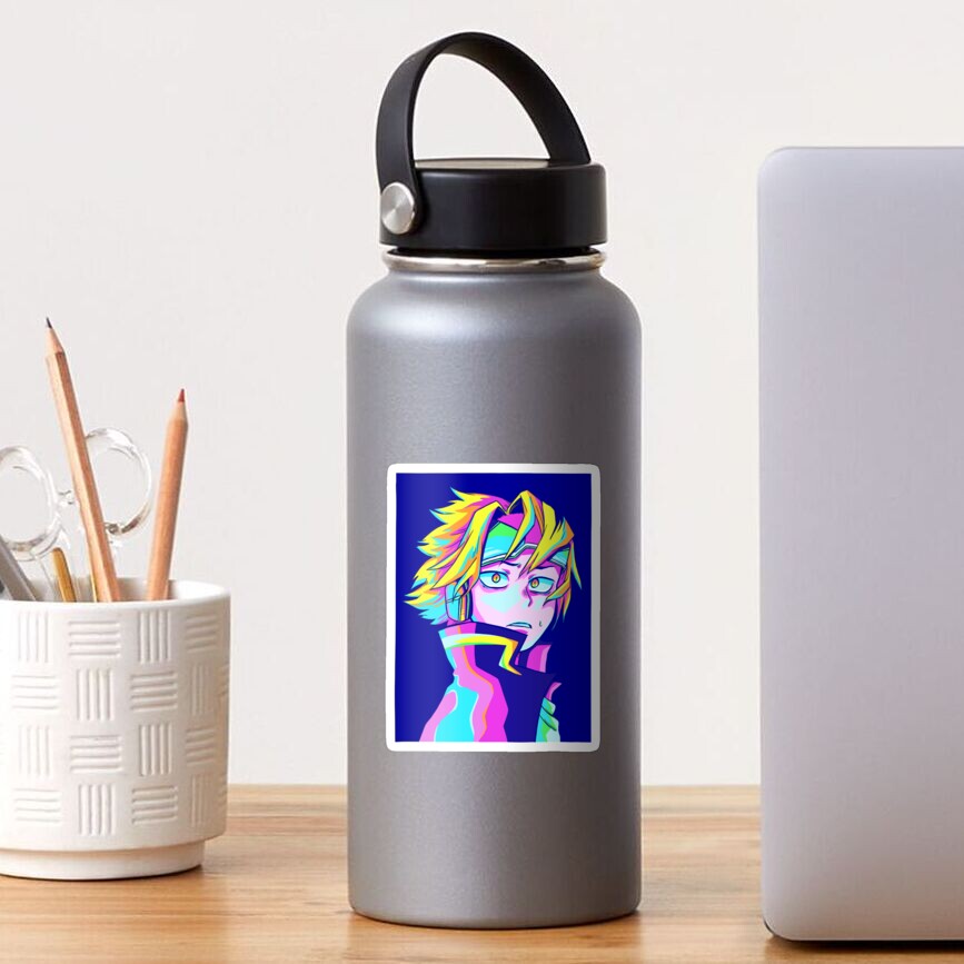 "BNHA Kaminari Denki Panel Redraw Chapter 263 " Sticker by ging-ler ...