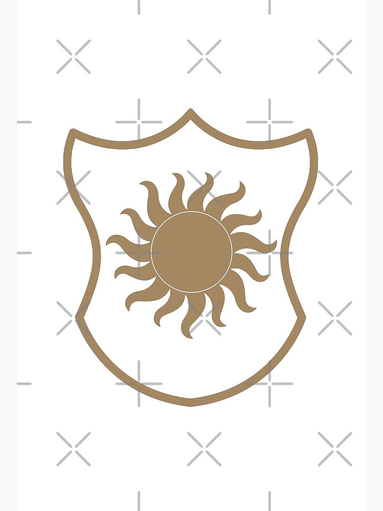 "Sun Emblem Silhouette" Poster for Sale by lerdoberdo | Redbubble