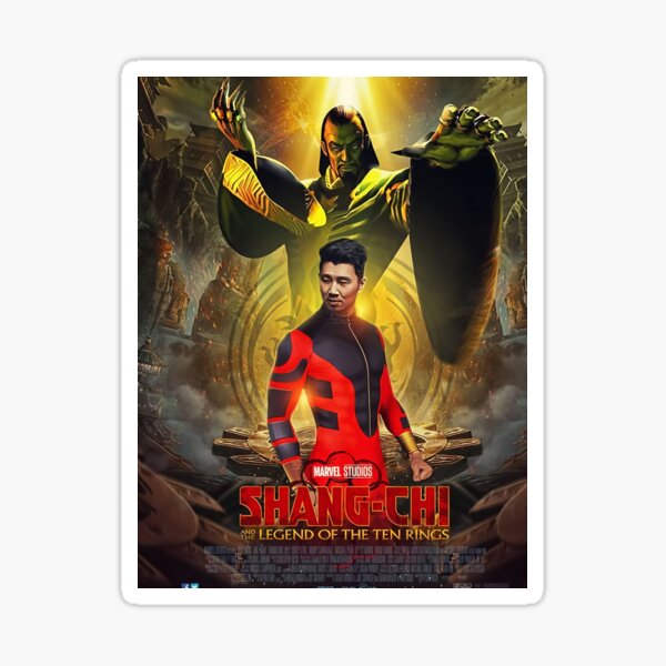 "Astute Work Hard And Discipline Funky Shang-Chi Cute Fans" Sticker by ...