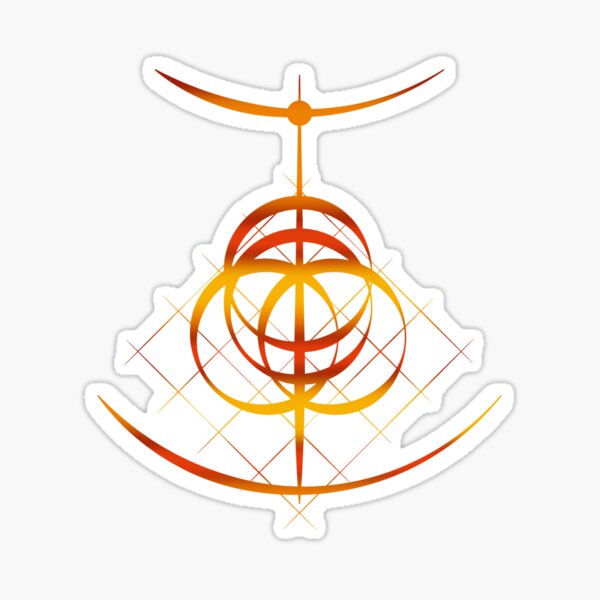 "Elden Ring Logo " Sticker by Chapman88 | Redbubble
