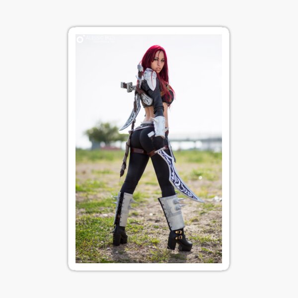 "Katarina cosplay" Sticker for Sale by CrystalEmiliani | Redbubble