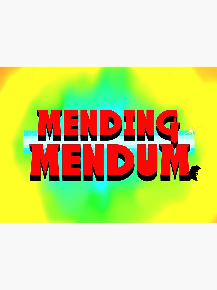"Mending Mendum logo" Poster by MendumArts | Redbubble