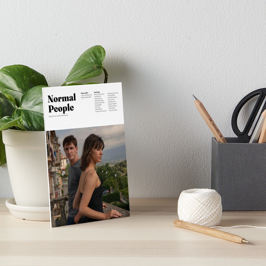 "Normal People Minimal Poster" Poster for Sale by danieldealwis | Redbubble