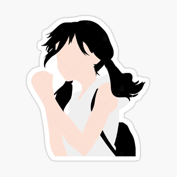 "Weathering with you hina minimal " Sticker by ScarlettKintore | Redbubble