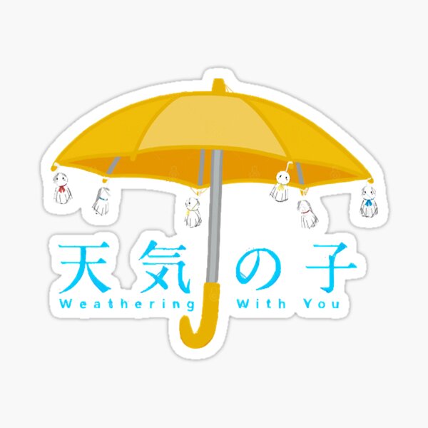 "Weathering with you rain doll umbrella japanese english title ...