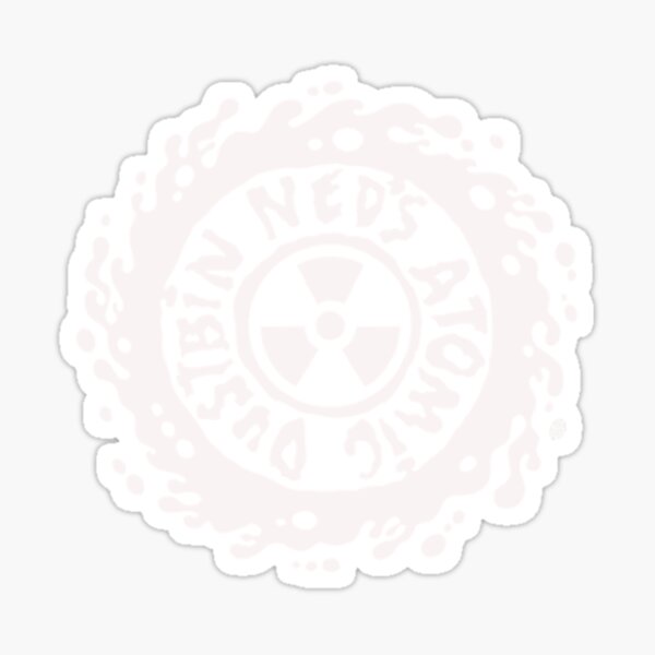 "Day Gift For Neds Atomic Dustbin" Sticker by Pfannerstill191 | Redbubble