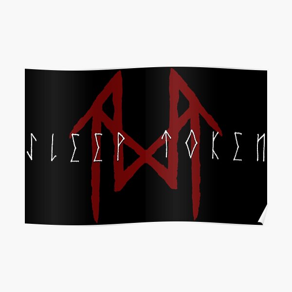 "SLEEP TOKEN" Poster for Sale by Walterdales | Redbubble