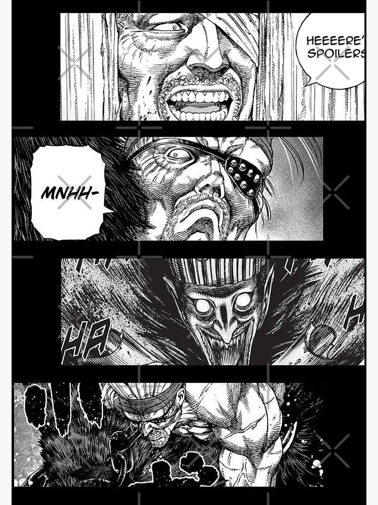 "Thorkell Vinland Saga Vinrando Saga Manga Panel Design" Photographic ...