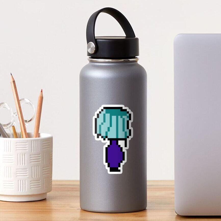 "Undertale - The Conveniently Shaped Lamp" Sticker for Sale by ...