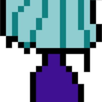 "Undertale - The Conveniently Shaped Lamp" Sticker for Sale by ...