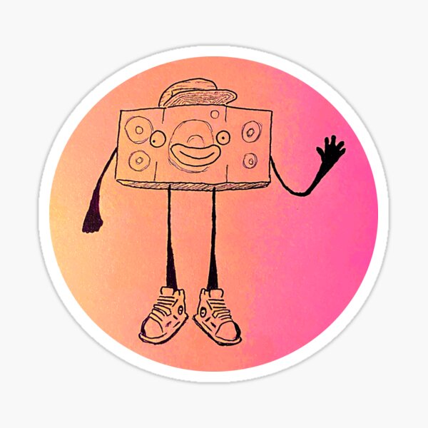 "Speaker" Sticker by vancerob | Redbubble