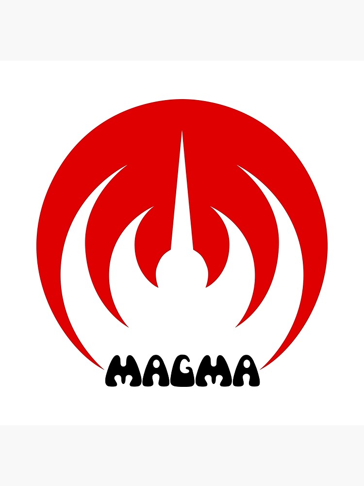 "MAGMA - LOGO" Poster for Sale by CraigBoles501 | Redbubble