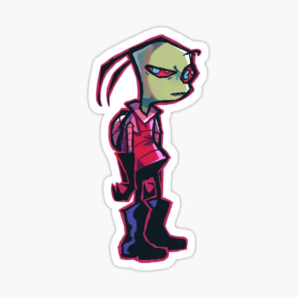 "Zim Zam" Sticker by itsbloogr | Redbubble