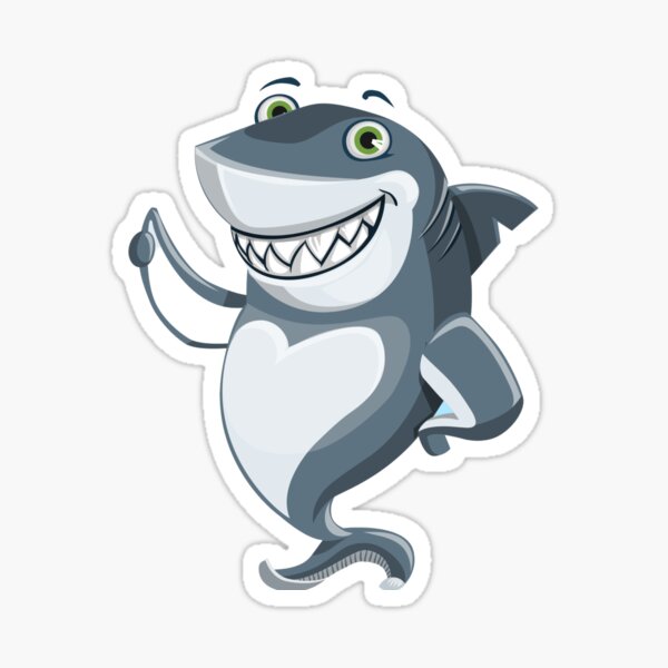 "shark" Sticker for Sale by Mario1960 | Redbubble
