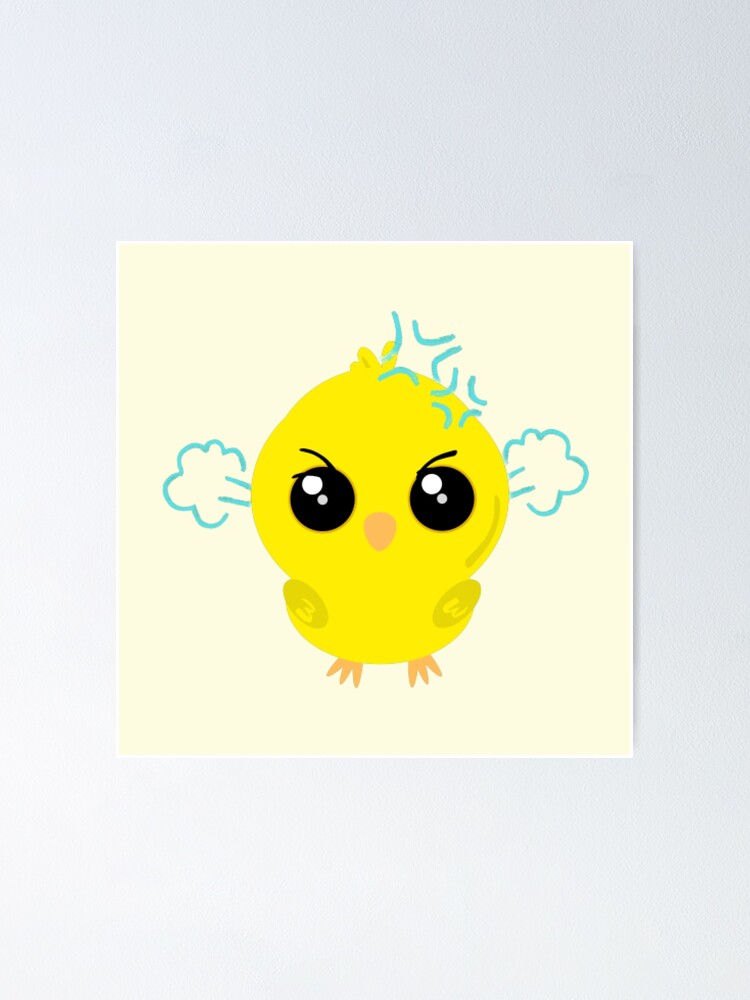"Coco Chick Angry" Poster for Sale by HuiArt | Redbubble
