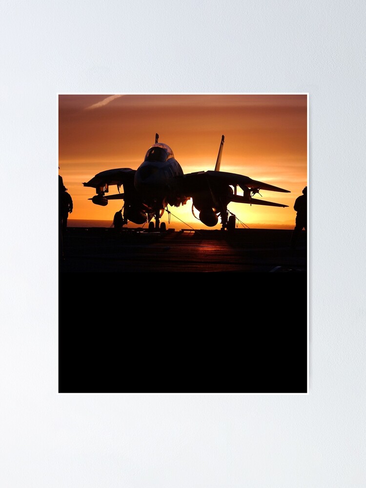 "Grumman F-14 Tomcat Poster" Poster by newnumwvharleye | Redbubble