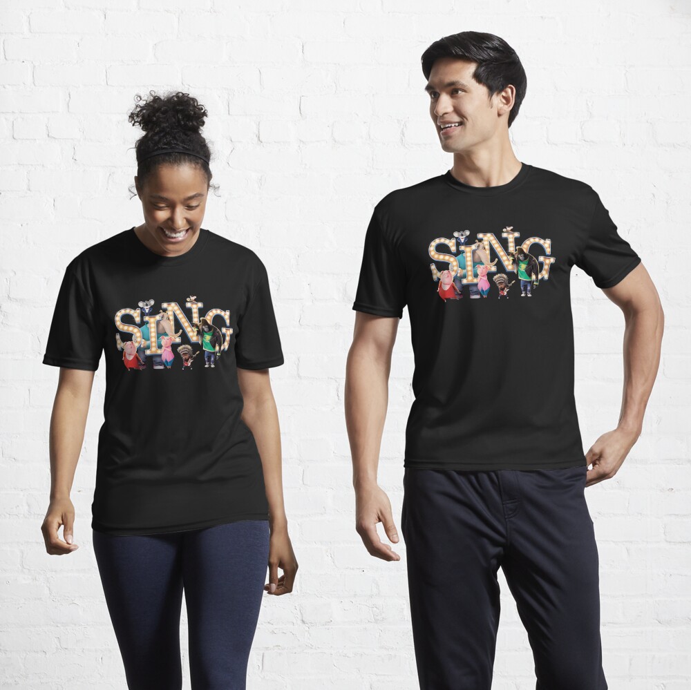 "sing song movie TShirt" Sticker for Sale by Hekdera88 | Redbubble