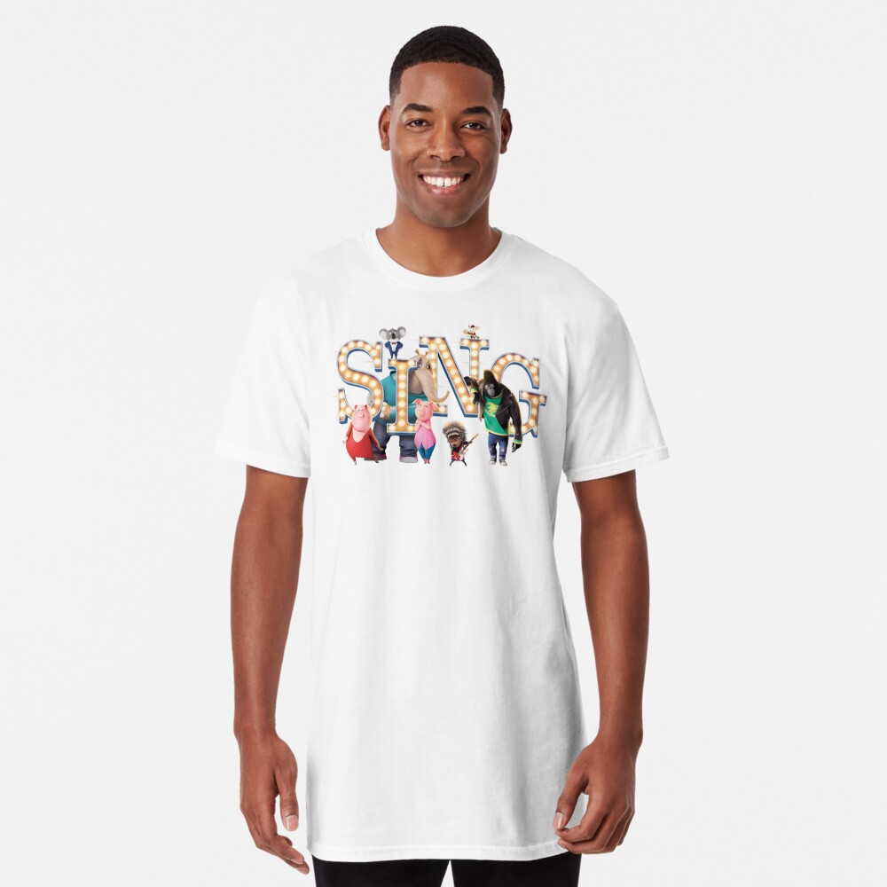 "sing song movie TShirt" Sticker for Sale by Hekdera88 | Redbubble