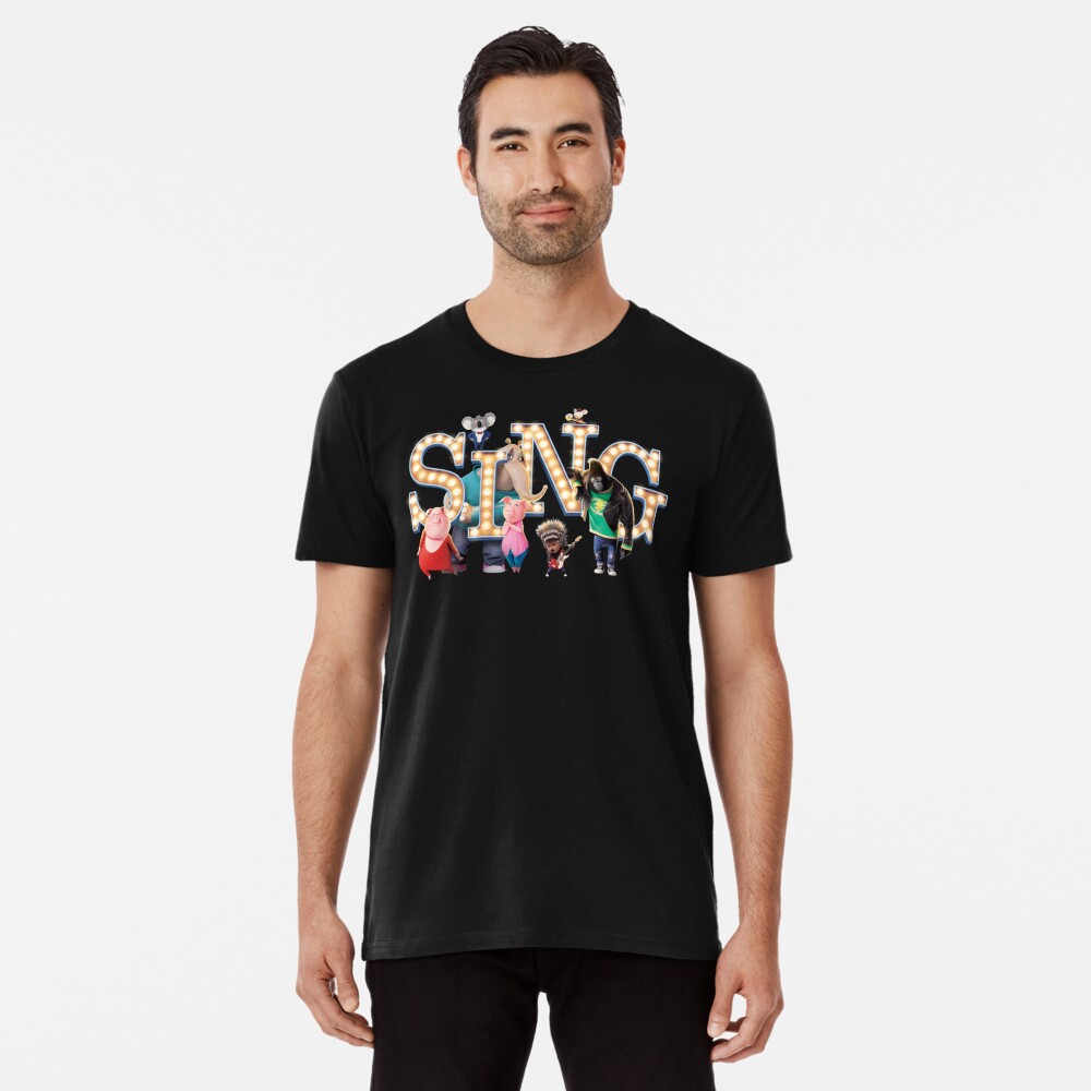 "sing song movie TShirt" Sticker for Sale by Hekdera88 | Redbubble