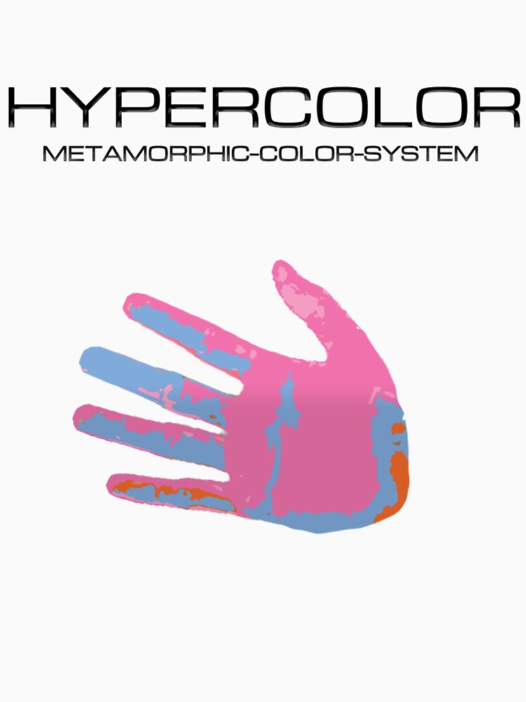 "Hypercolor Metamorphic color system " T-shirt for Sale by ViviAndBette ...