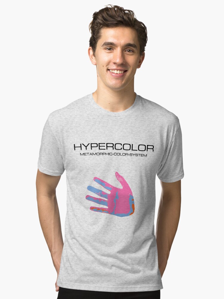 "Hypercolor Metamorphic color system " Tri-blend T-Shirt for Sale by ...