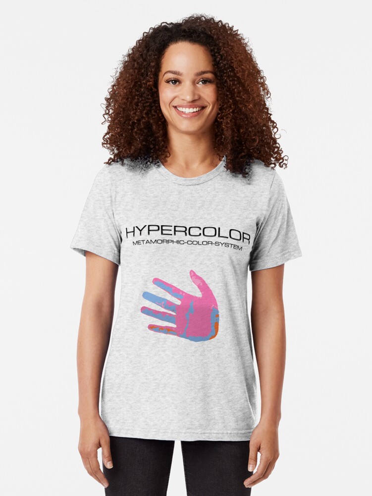 "Hypercolor Metamorphic color system " Tri-blend T-Shirt for Sale by ...