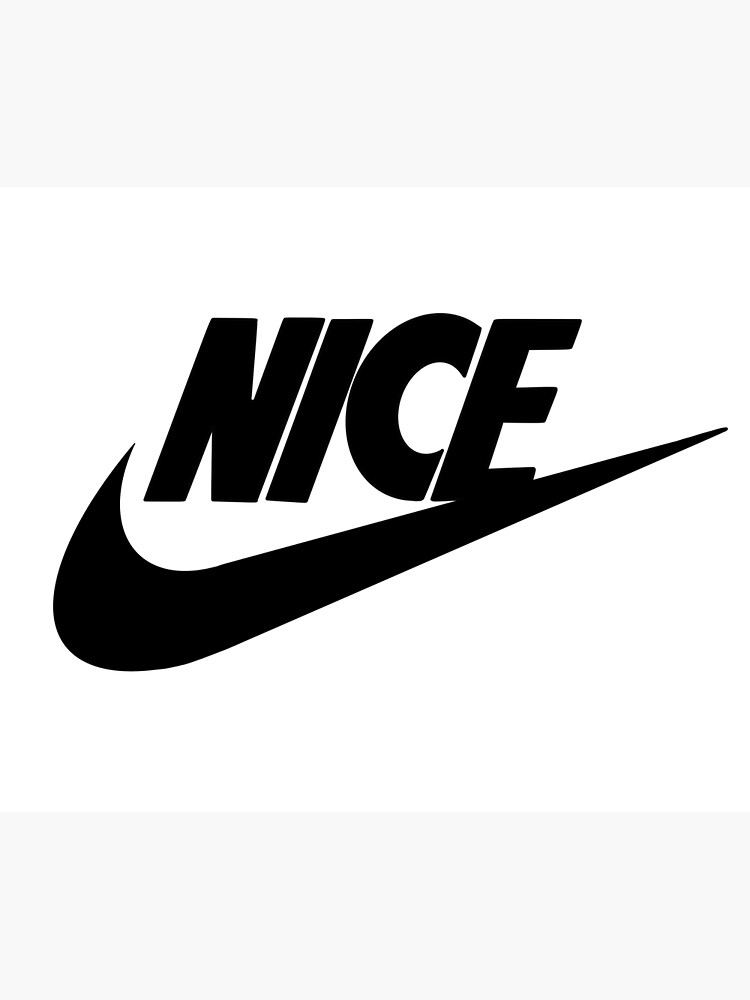 "nice logo" Poster for Sale by besshop | Redbubble