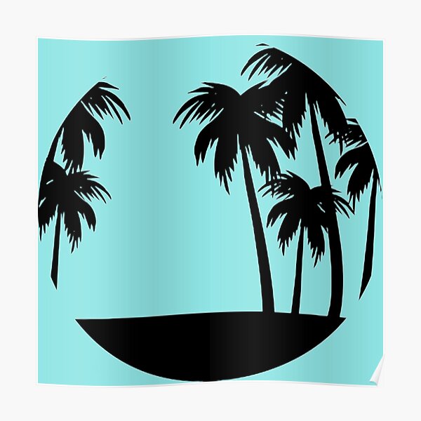 "palm tree" Poster for Sale by Mario1960 | Redbubble