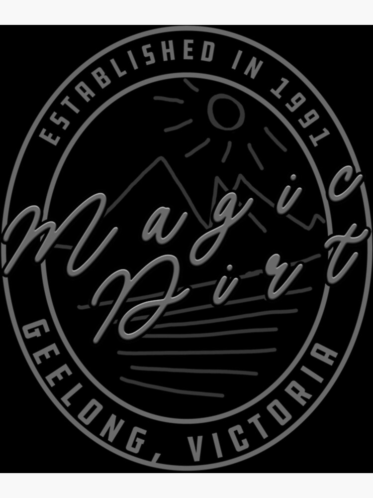 "Magic Dirt - &Vintage Heritage& graphic for the iconic Aussie ...