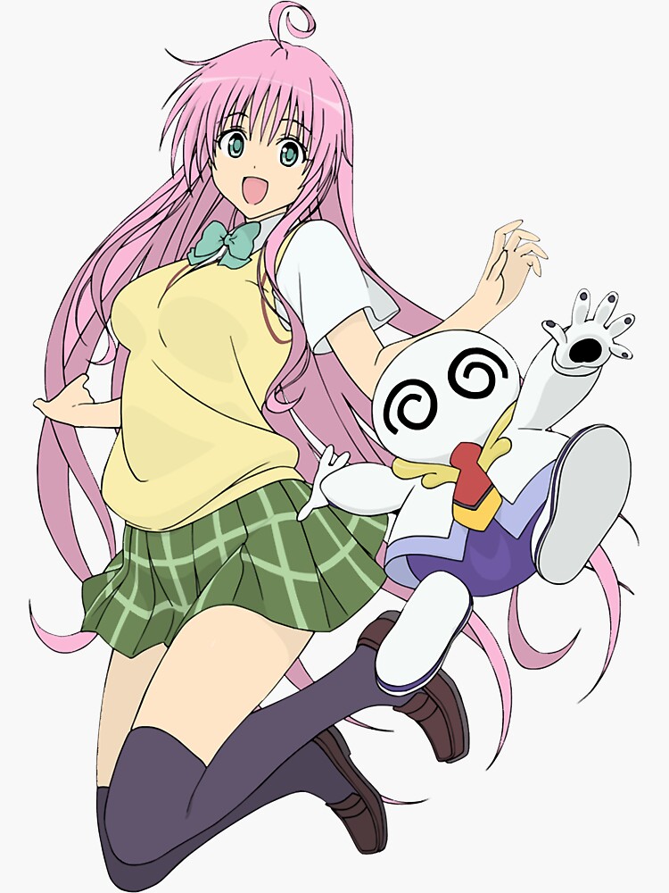 "Lala Satalin Deviluke and Peke To-Love Ru Anime 2" Sticker for Sale by ...