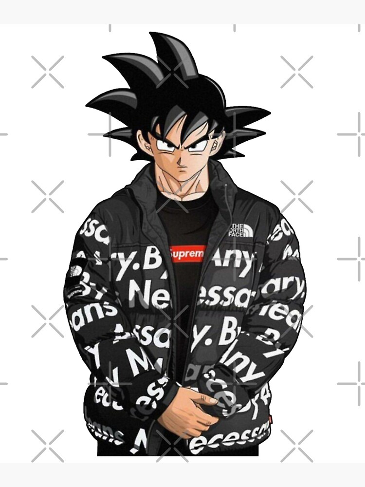 "Drip Goku Jacket" Poster by McLancer | Redbubble