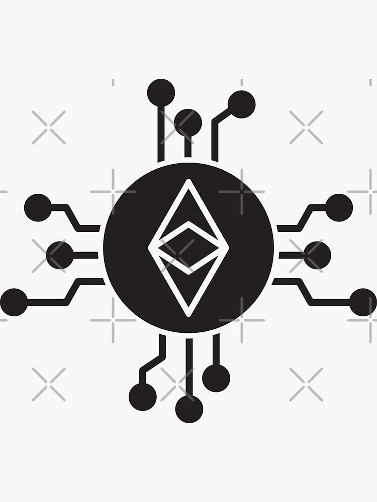"Ethereum Network, Ethereum Symbol, CryptoCurrency Logo" Sticker by ...