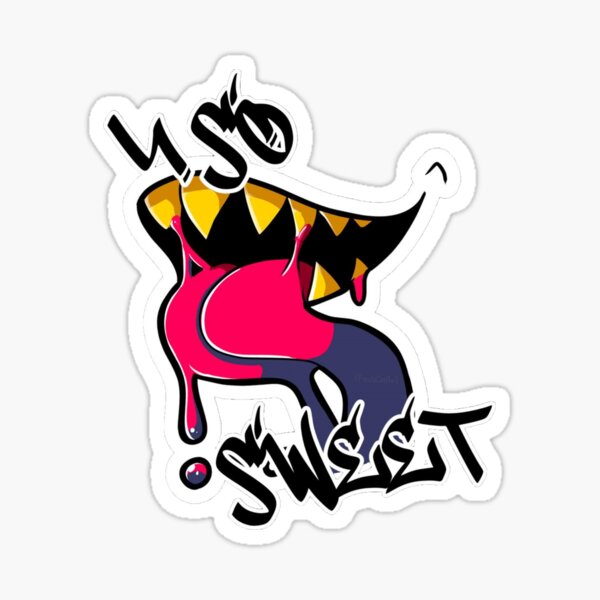 "U so Sweet" Sticker for Sale by Sretensshop | Redbubble