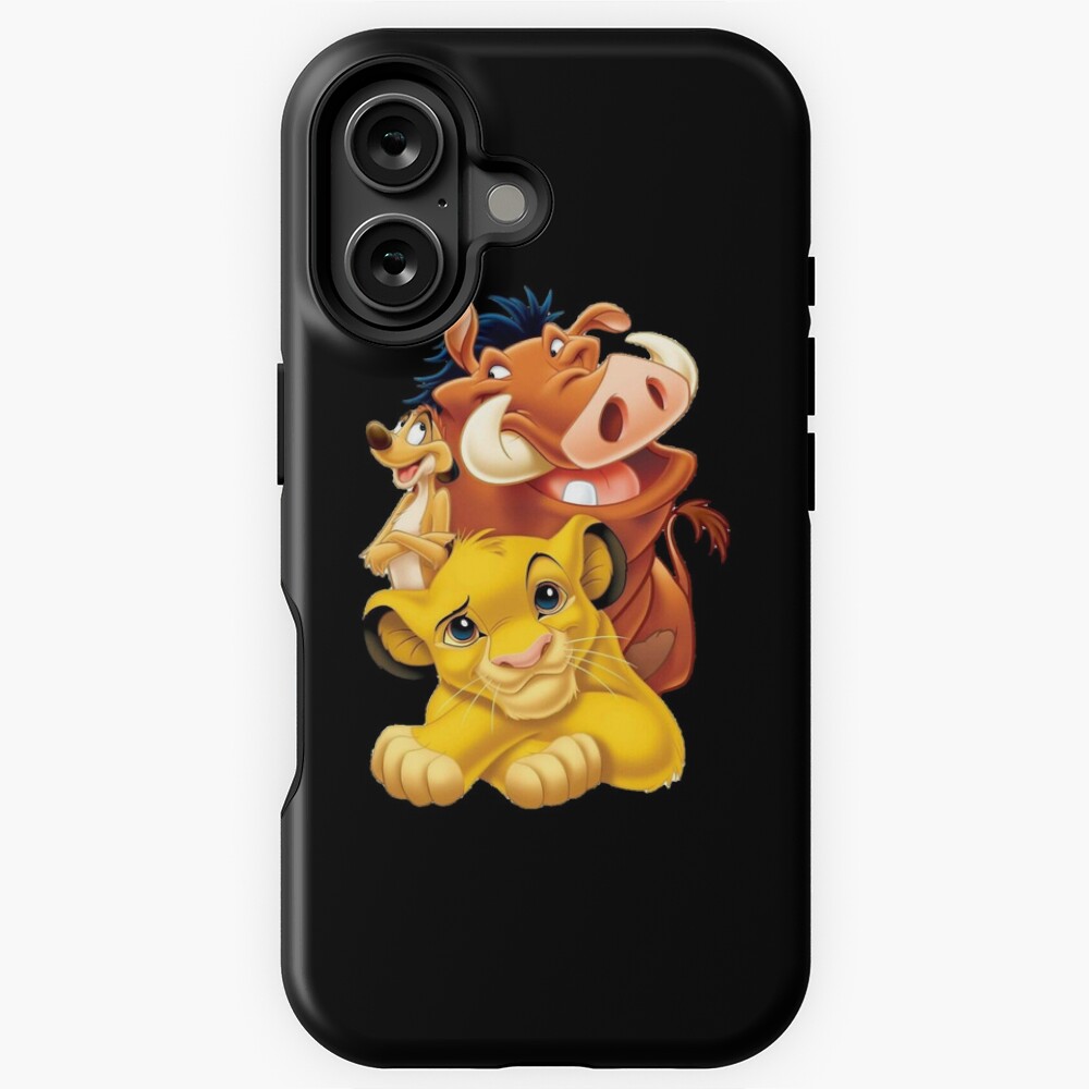 "Lion King Simba Timon and Pumbaa " Mounted Print for Sale by ...