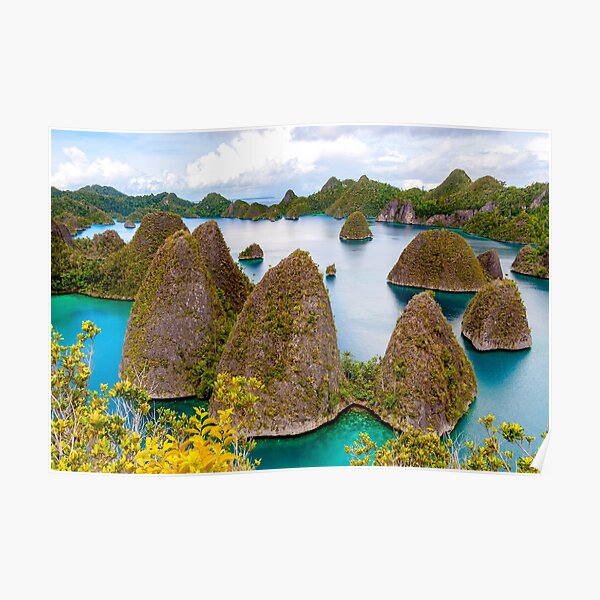 "The most beautiful islands" Poster for Sale by ramazis | Redbubble