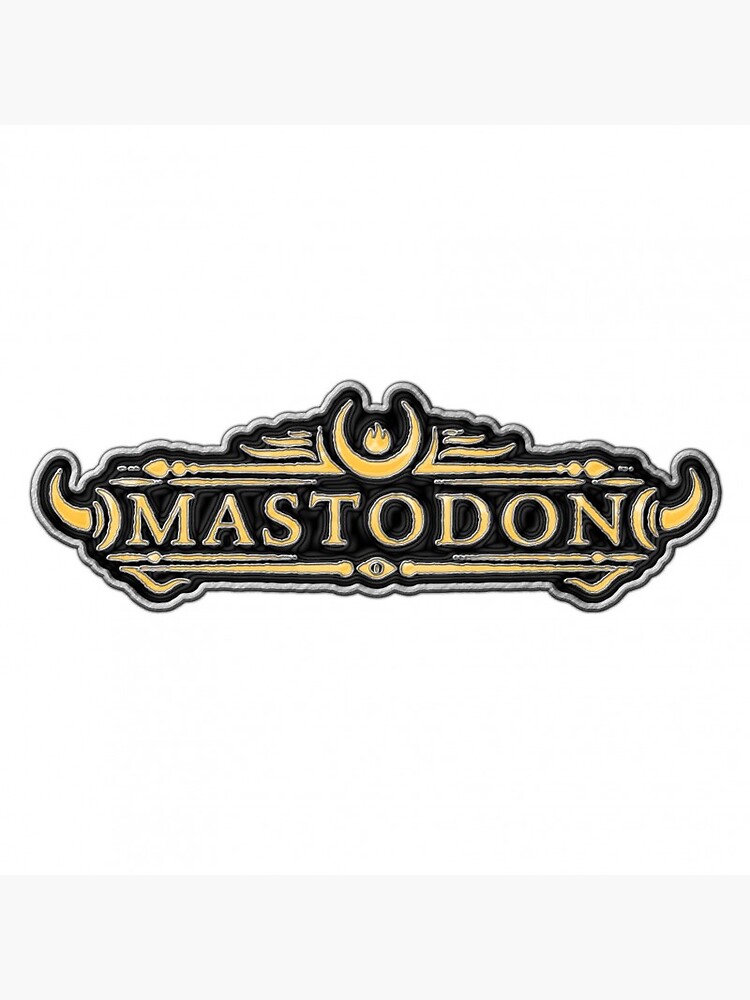 "Mastodon Logo" Sticker by Tsouv34 | Redbubble
