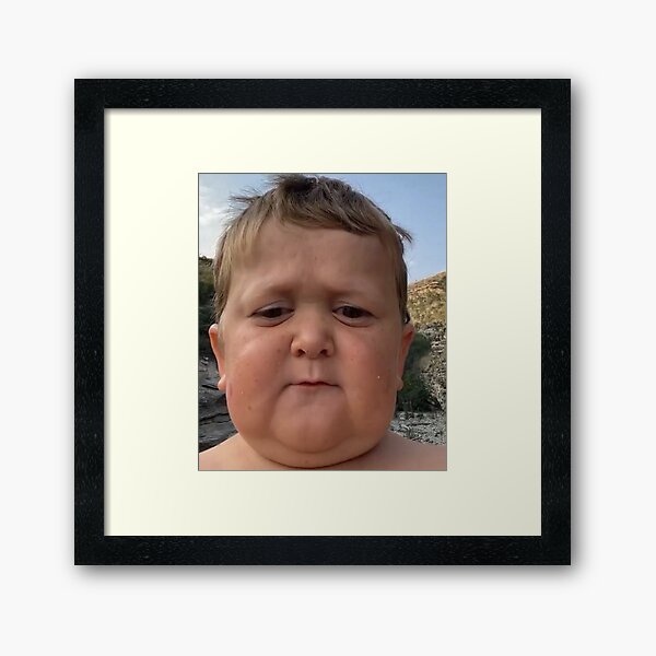 "Hasbulla - Funny Hasbulla Hasbullah smile - Team MMA Hasbulla" Framed ...